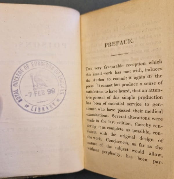 Poisons and the development of Toxicology in the 19th century — Royal ...